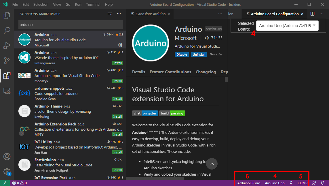 Utiliser Visual Studio Code pour développer sur Arduino