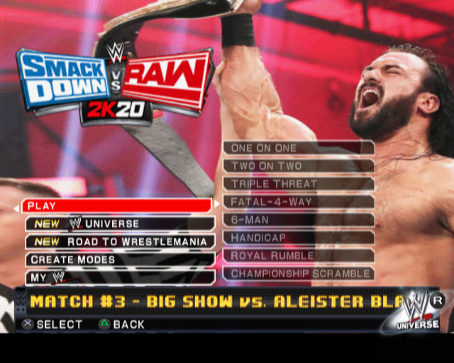 World Games - BR: WWE SvR 2020 (PS2)