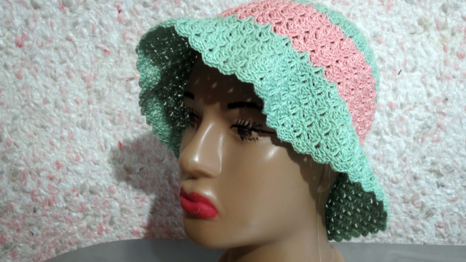 Вязание крючком Crochet Бисероплетение: Летняя панама часть 1/3