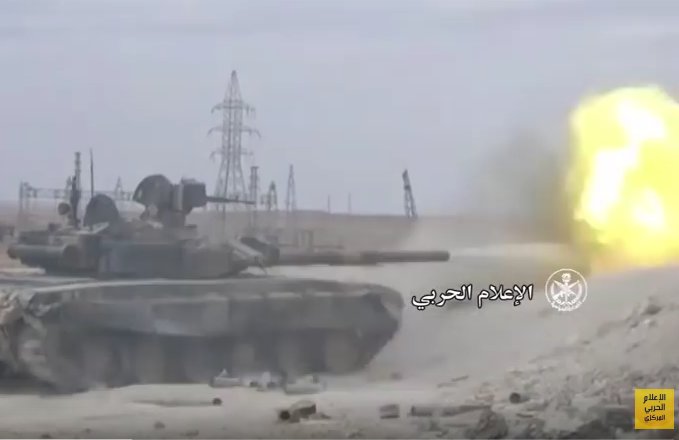 Asian Defence News: Syrian Arab Army T-90 and ZSU-23-4 providing fire ...