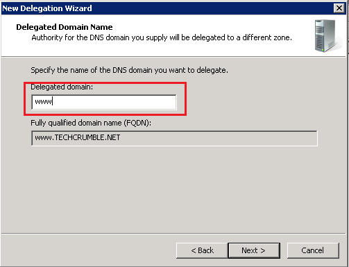 DNS Delegation : Access external website with the same name as your ...