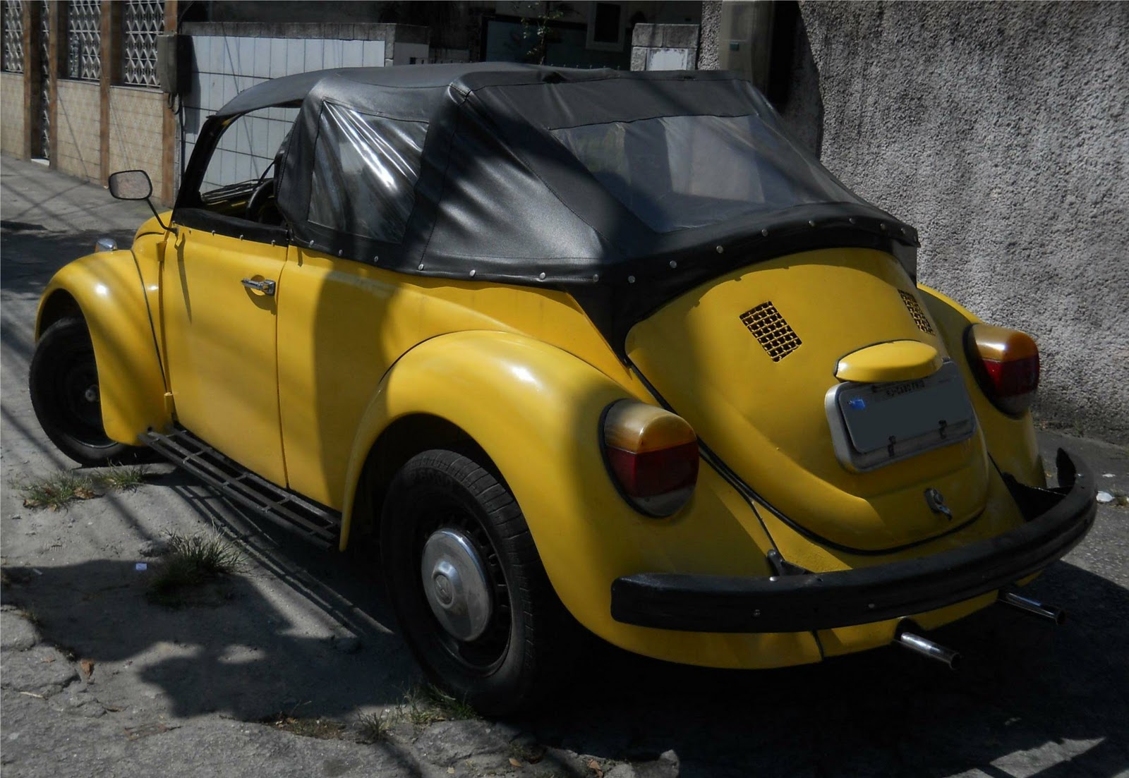 Registros Automotivos do Cotidiano: VW Fusca "Conversível" 1973