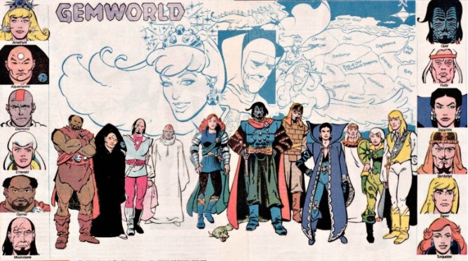 ¿Quien es quien? DC Comics: GEMWORLD