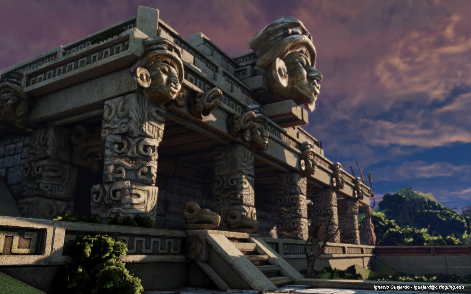Ignacio Guajardo: Aztec Environment [WIP] update