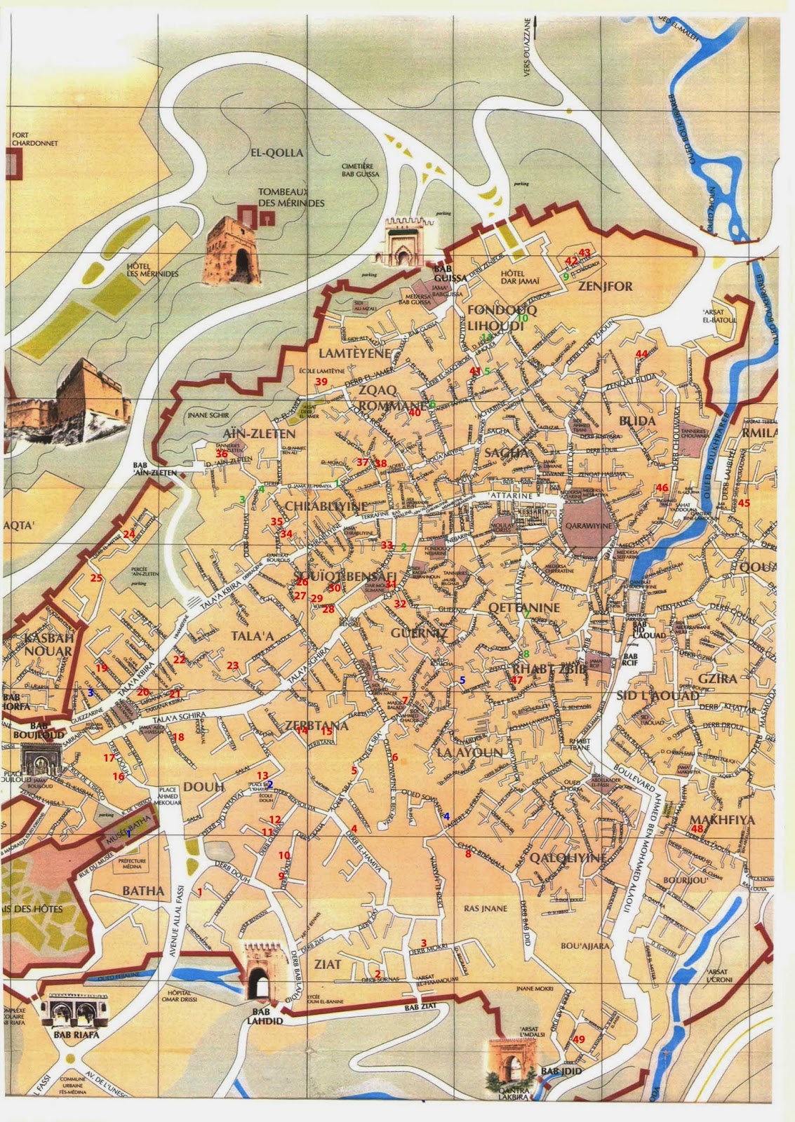 El Diwan: 10 días en Fez y el Atlas Medio (2): consejos para orientarse ...