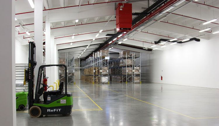 Warehousing and business premises