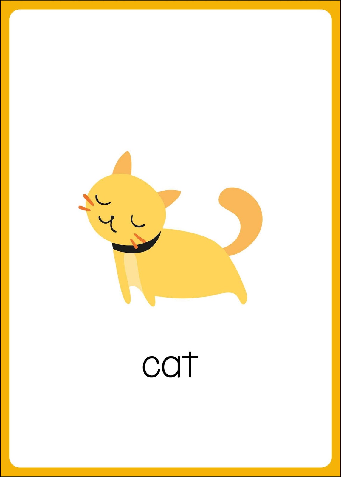ANIMAL FLASHCARDS - BABY FIRST WORDS