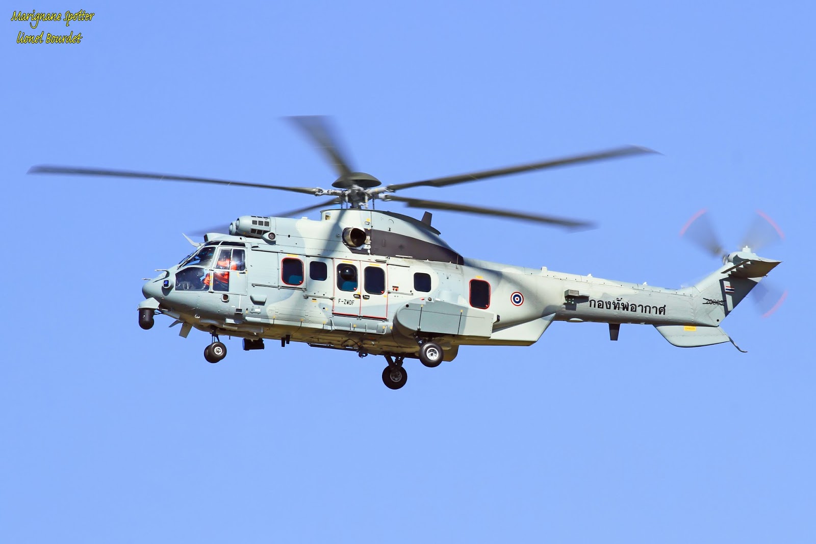 AAG_th บันทึกประจำวัน: ภาพเฮลิคอปเตอร์ EC725 กองทัพอากาศไทยติดกล้อง EO ...