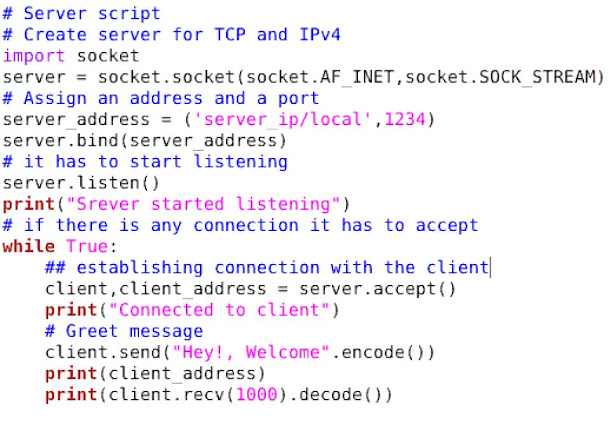 Technical: Socket programming with python(sending text messages and ...