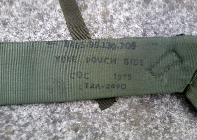 Webbingbabel: British Army Trials Pattern 85 Webbing Equipment