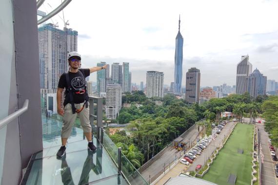 RUNNING WITH PASSION: Tower Walk 100 - A Must-try Fun and Thrilling New ...