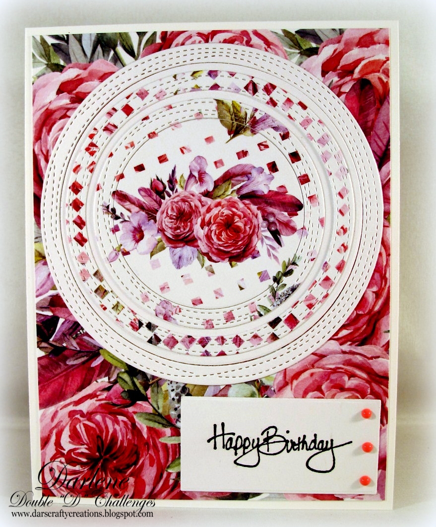 DAR'S CRAFTY CREATIONS: Double D Challenge - Stitches