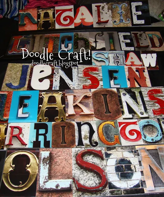 Letter/Name Signage!