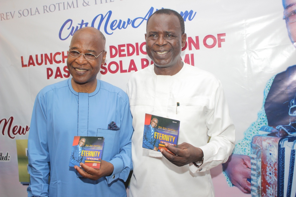 Pastor Sola Rotimi launches new album titled "Eternity"