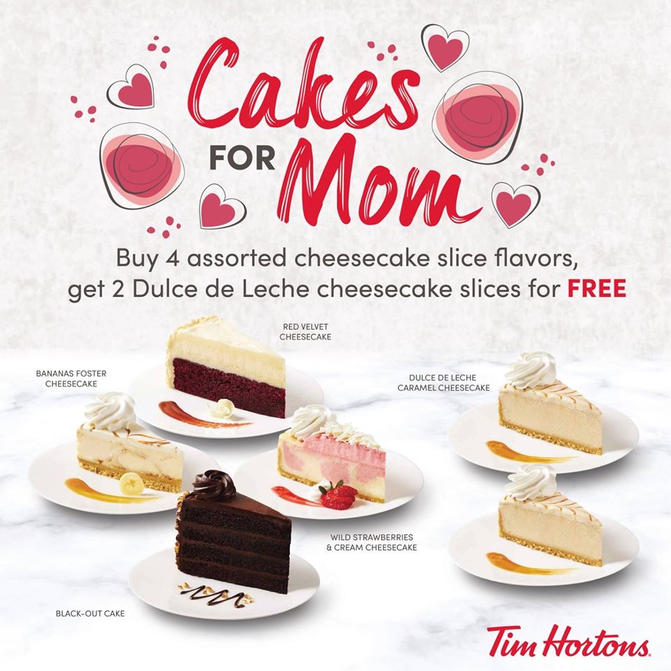 Manila Shopper: Tim Hortons Sweet Treats for Moms Promo 2020
