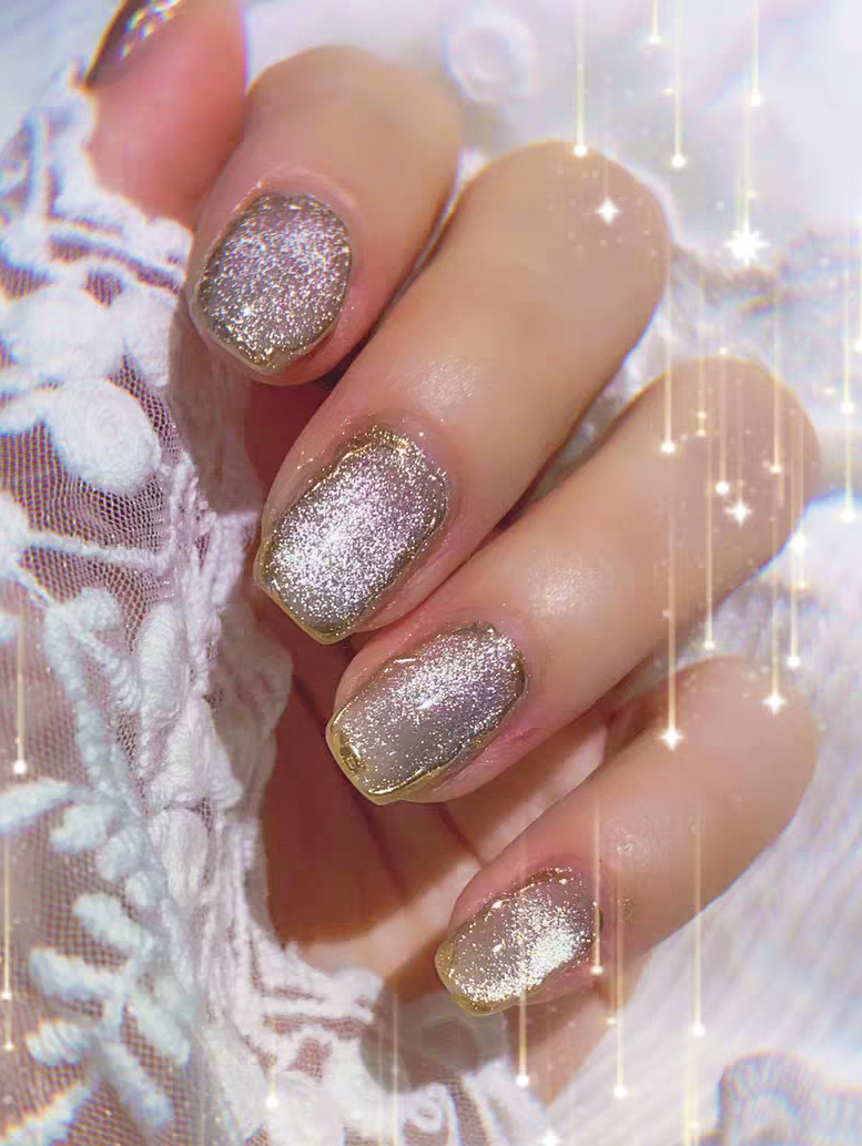 30+ the northern lights nail design idea and how to make bling nail ...