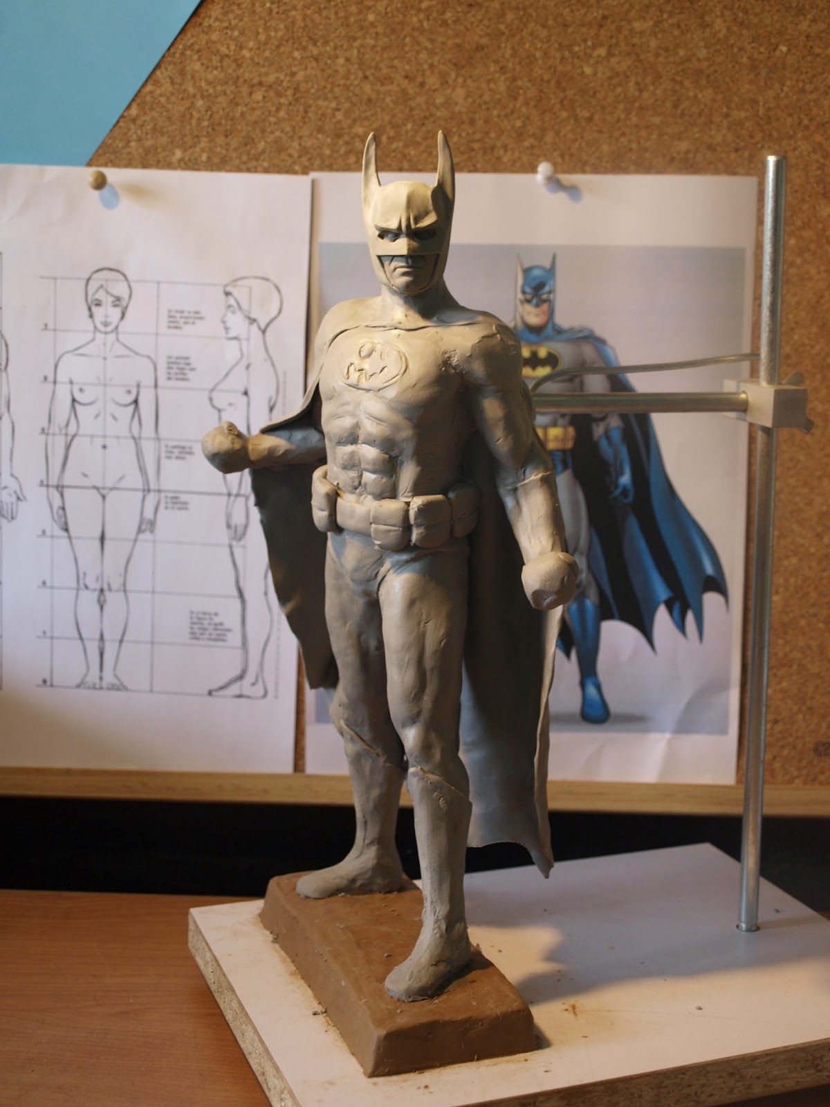 Ronda Gallery: Sculpting Batman at Freakzone 2014