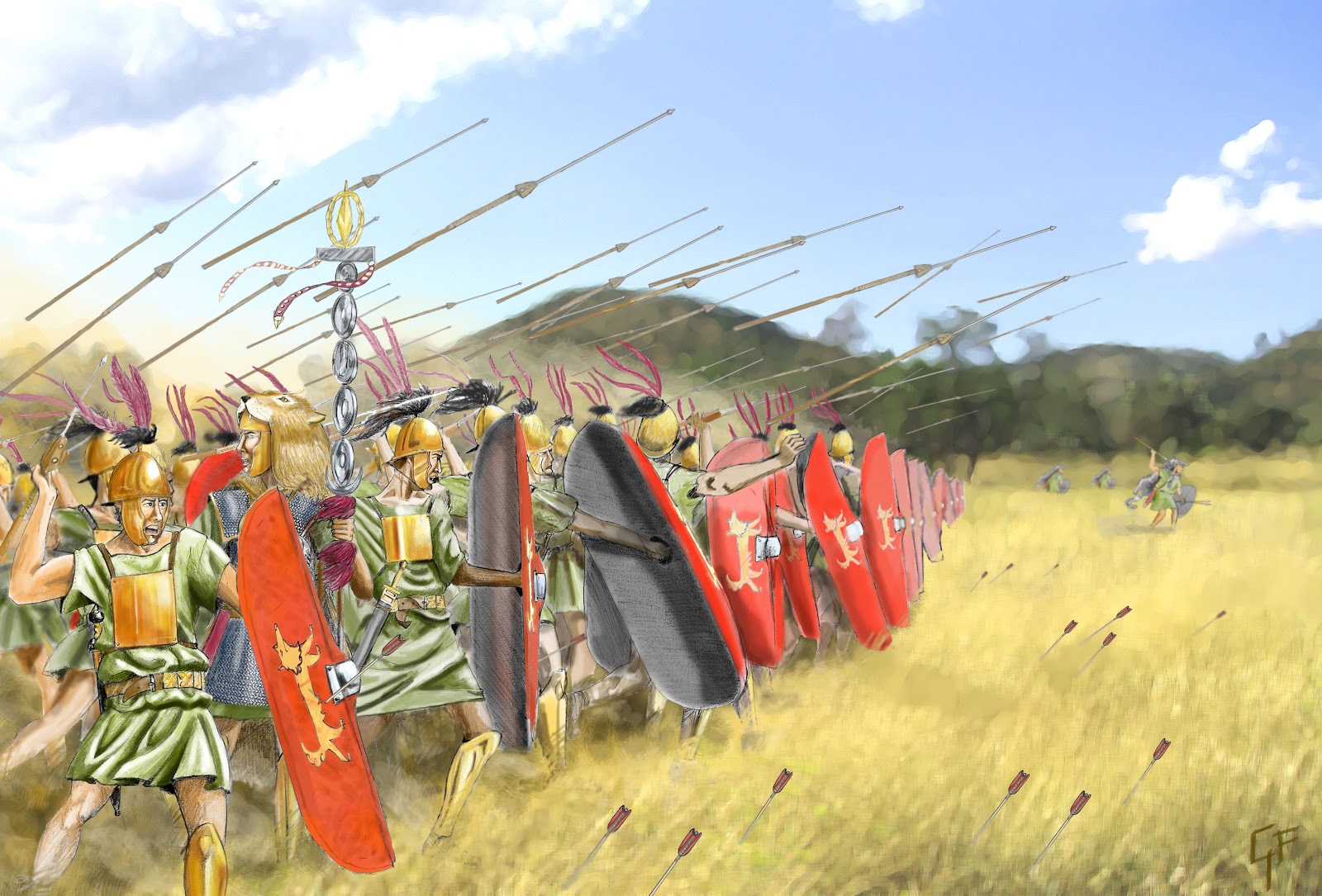 Anquises: Miniaturas, ilustración, historia y wargames.: TRIPLEX ACIES ...