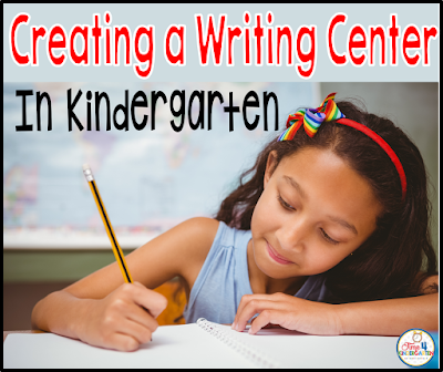 Creating a Writing Center in Kindergarten | Time 4 Kindergarten