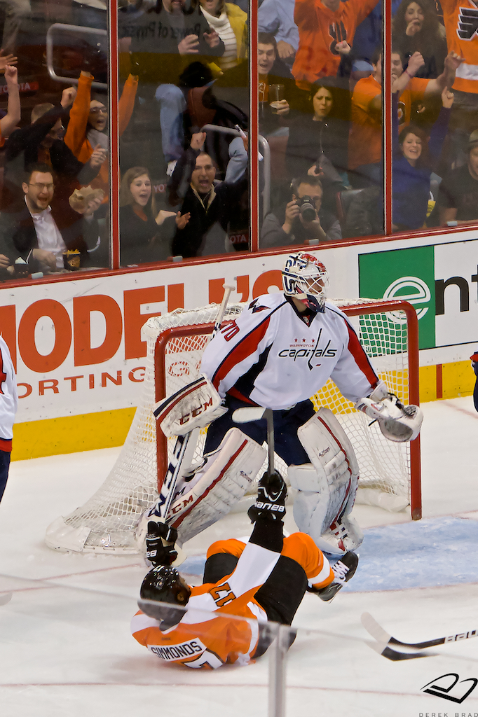Derek Brad Photography: Washington Capitals vs Philadelphia Flyers ...