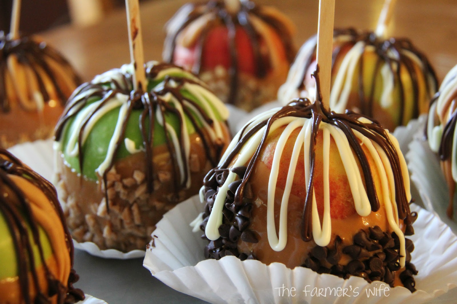 The Farmer's Wife: Easy Gourmet Caramel Apples