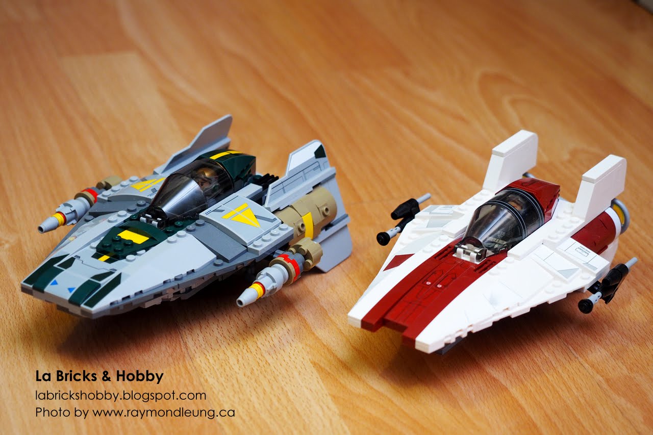 La Bricks & Hobby: LEGO New vs Old A-Wing