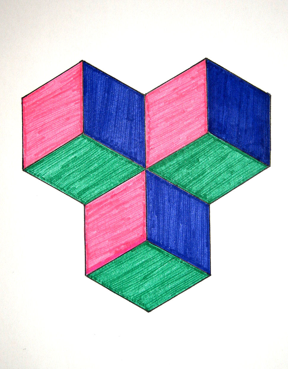 el rincón de senda: CONSTRUYENDO CUBOS