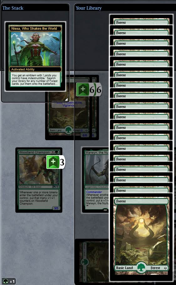 Magic the Gathering Adventures: A Brawl Remembrance: Marwyn Elves ...