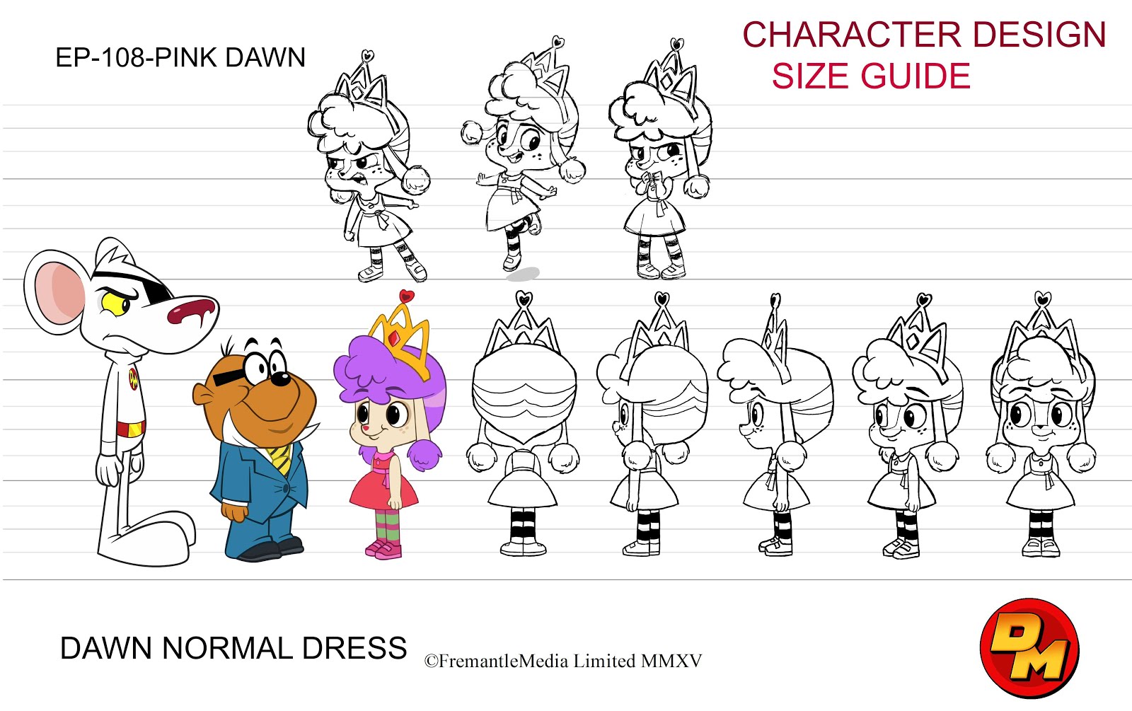 shane cooney: DANGER MOUSE CHARACTER DESIGN