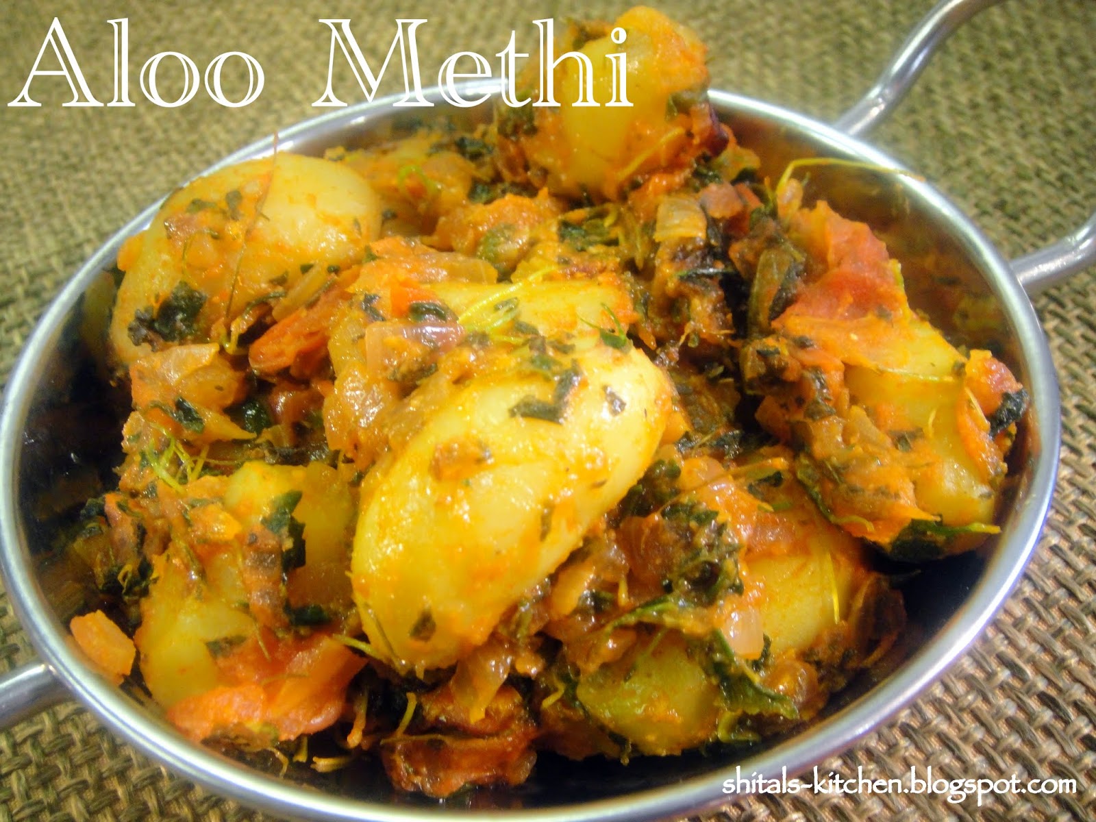 Shital's-Kitchen: Aloo Methi