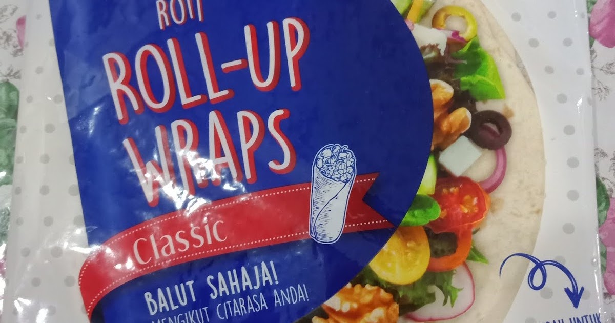 budakkampung: Roti Roll-up wrap jenama gardenia