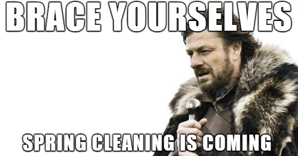 Lady M's Haunted Parlor: Spring Cleaning