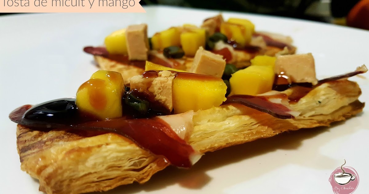 Cuadernos de cocina: Tosta de micuit y mango