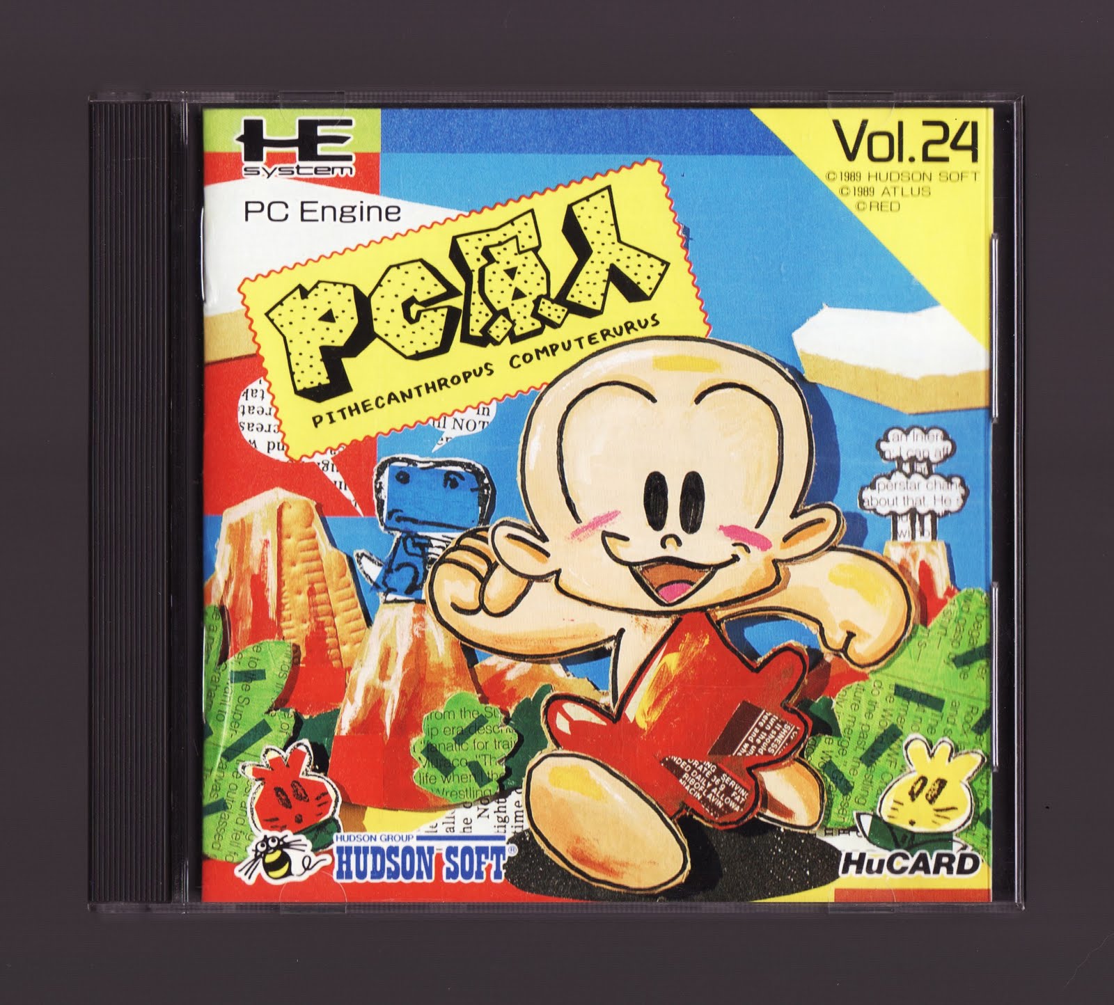 The Gay Gamer: The Great Gaymathon Review #36: PC Genjin (PC Engine)