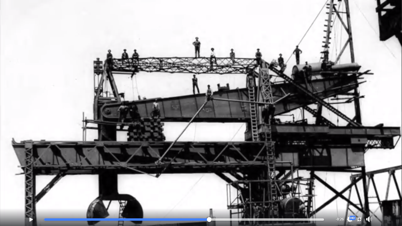 Industrial History: Hulett Iron Ore Unloaders