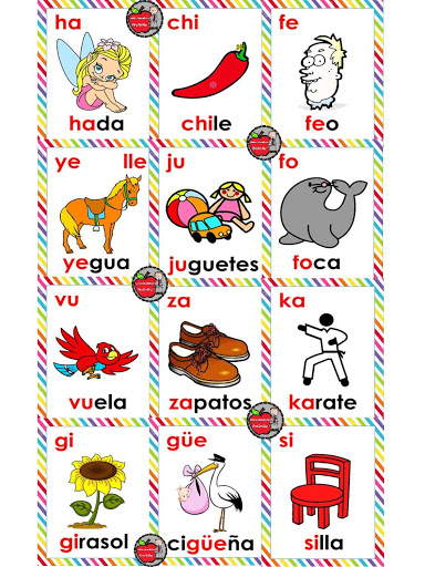 Loteria De Silabas Para Imprimir