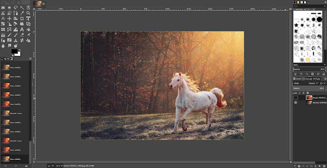 Multiple Layers In Gimp How To Select It And Move Multiple Layers