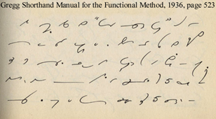 Gregg System of Shorthand Stenography - Stenographer Tips