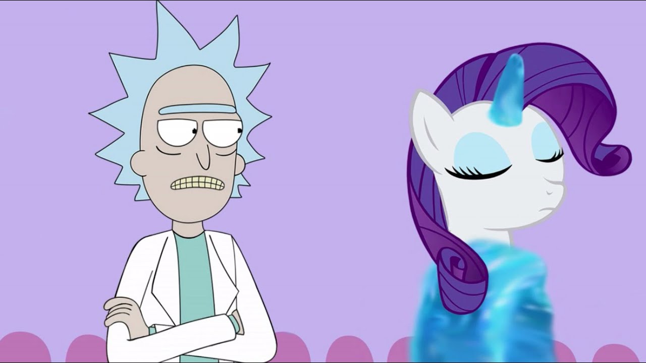 Equestria Daily - MLP Stuff!: Rick and Morty meets My Little Pony
