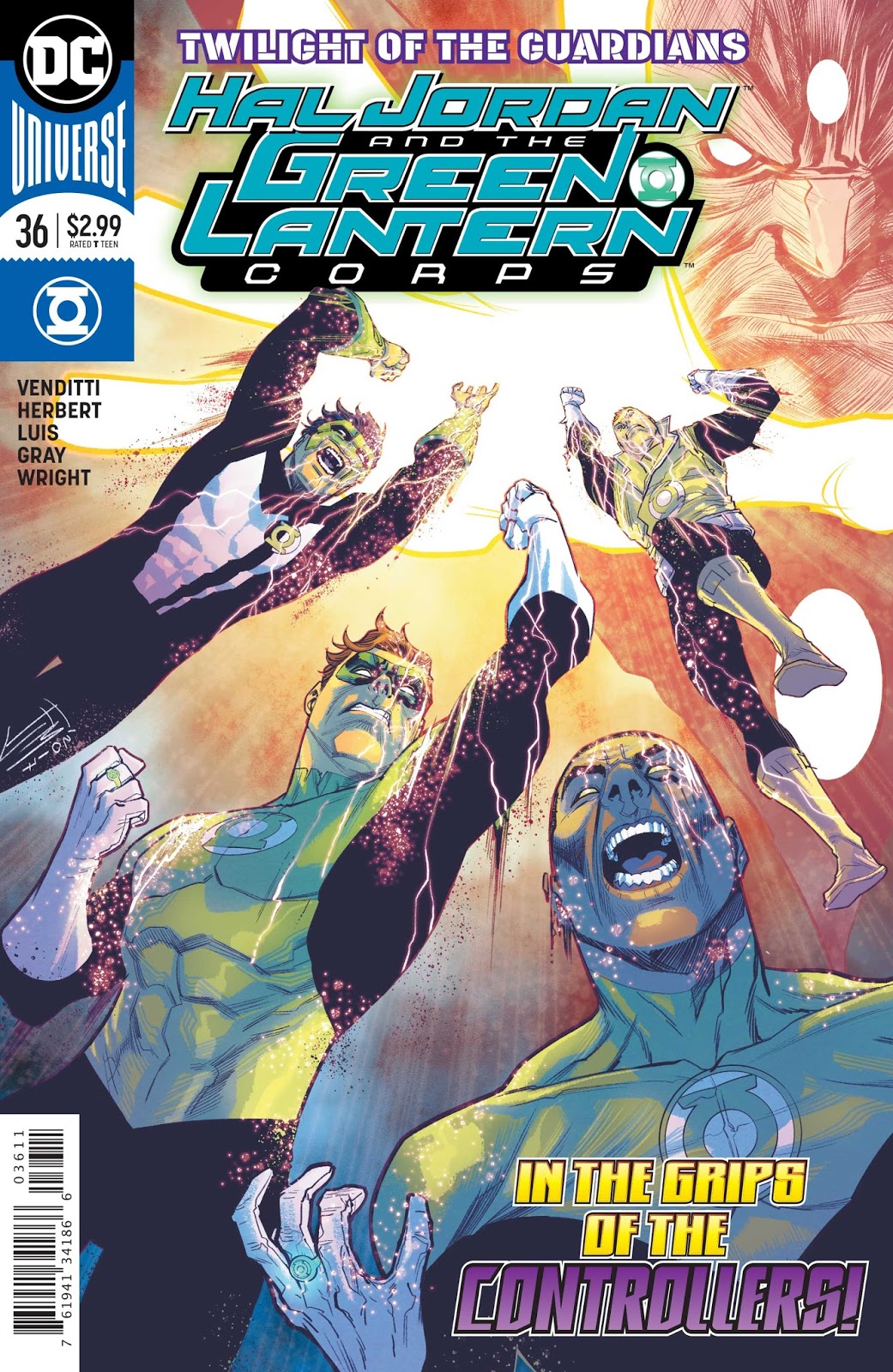Weird Science DC Comics: PREVIEW: Hal Jordan and the Green Lantern ...