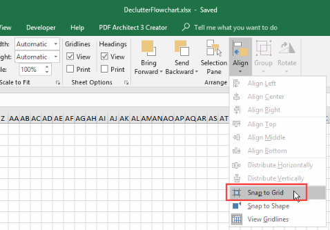 Cara Membuat Flowchart (Bagan Alur) Dengan Excel - Ninna Wiends