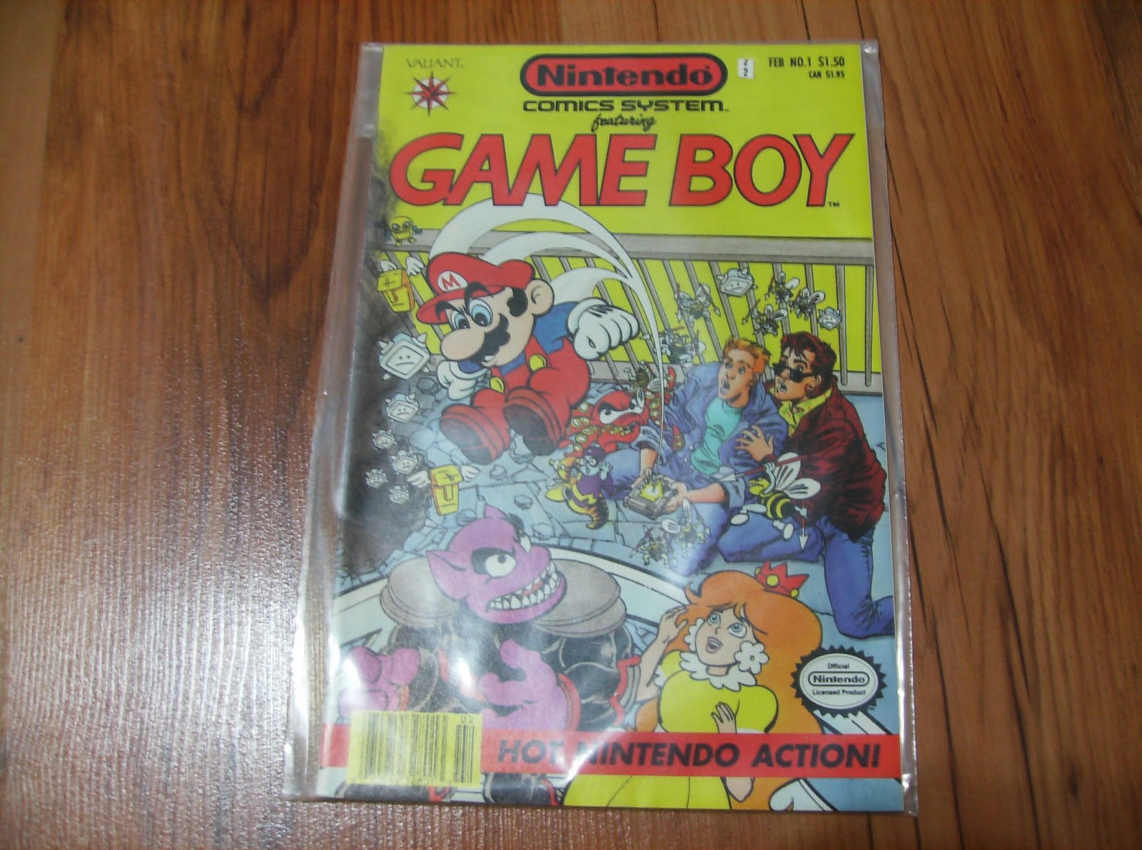 The Mild Mannered Blogger: #1 "GAME BOY" COMIC BY NINTENDO COMICS SYSTEM