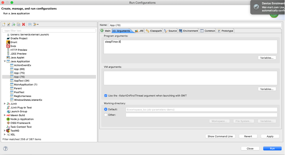 Programming for beginners: Spring Batch: Provide parameters to a job
