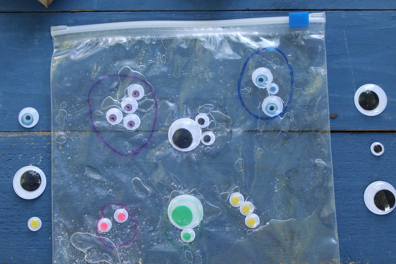 Sweet Silly Sara: Creepy Eye Sorting Bag