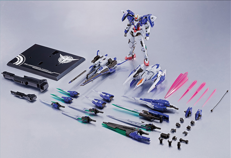 Metal Robot Spirit 00 Gundam XN Raiser + Seven Sword + GN Sword II ...