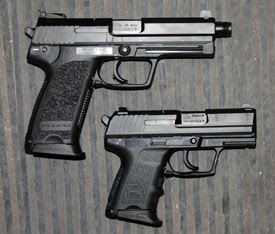 Desarrollo y Defensa: Pistola H&K USP .45 Tactical: Diseñada para las ...