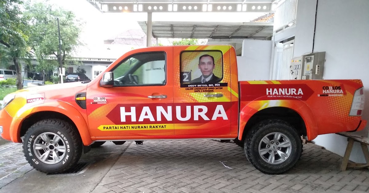 Pemasangan Branding Mobil Full Body & Color "Parpol" | Cutting Sticker ...