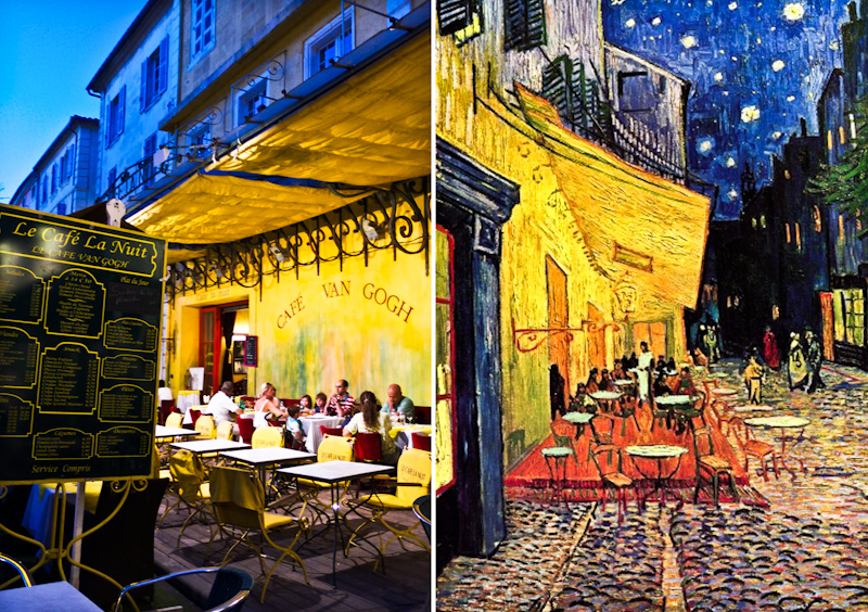 La Mémoire Vive: Van Gogh's Café Terrace at Night