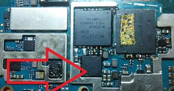 Ciri-ciri Ic Power Ponsel Yang Rusak - seperti berikut ini - TBY