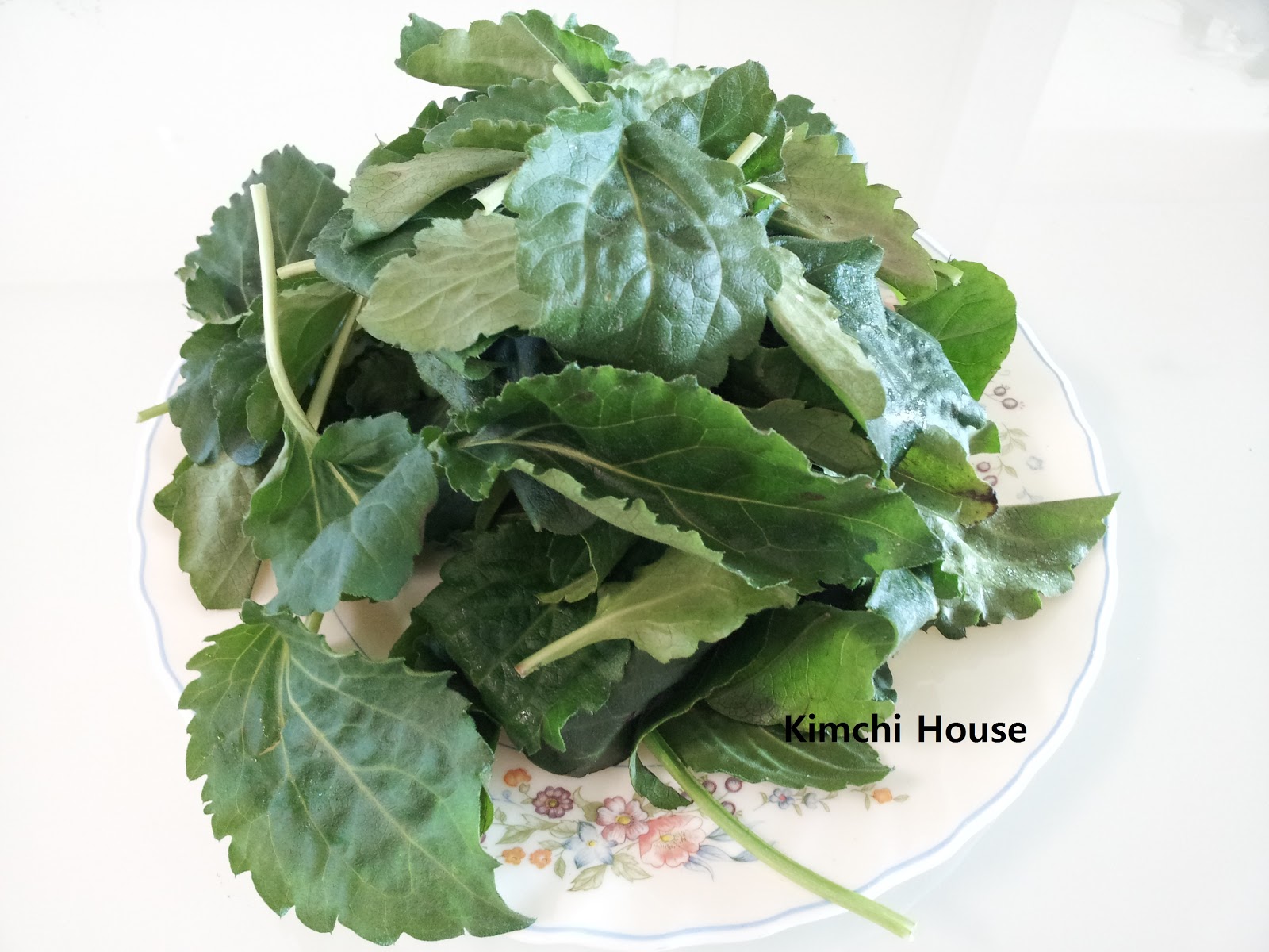 Kimchi House: " Seasoned Chwinamul" Seasoned Aster Scaber/凉拌“Chwinamul ...